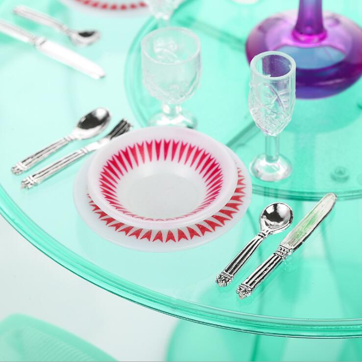 Original for barbie doll dining table princess