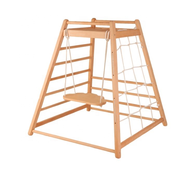 Playground climbing rope wooden climbing toy